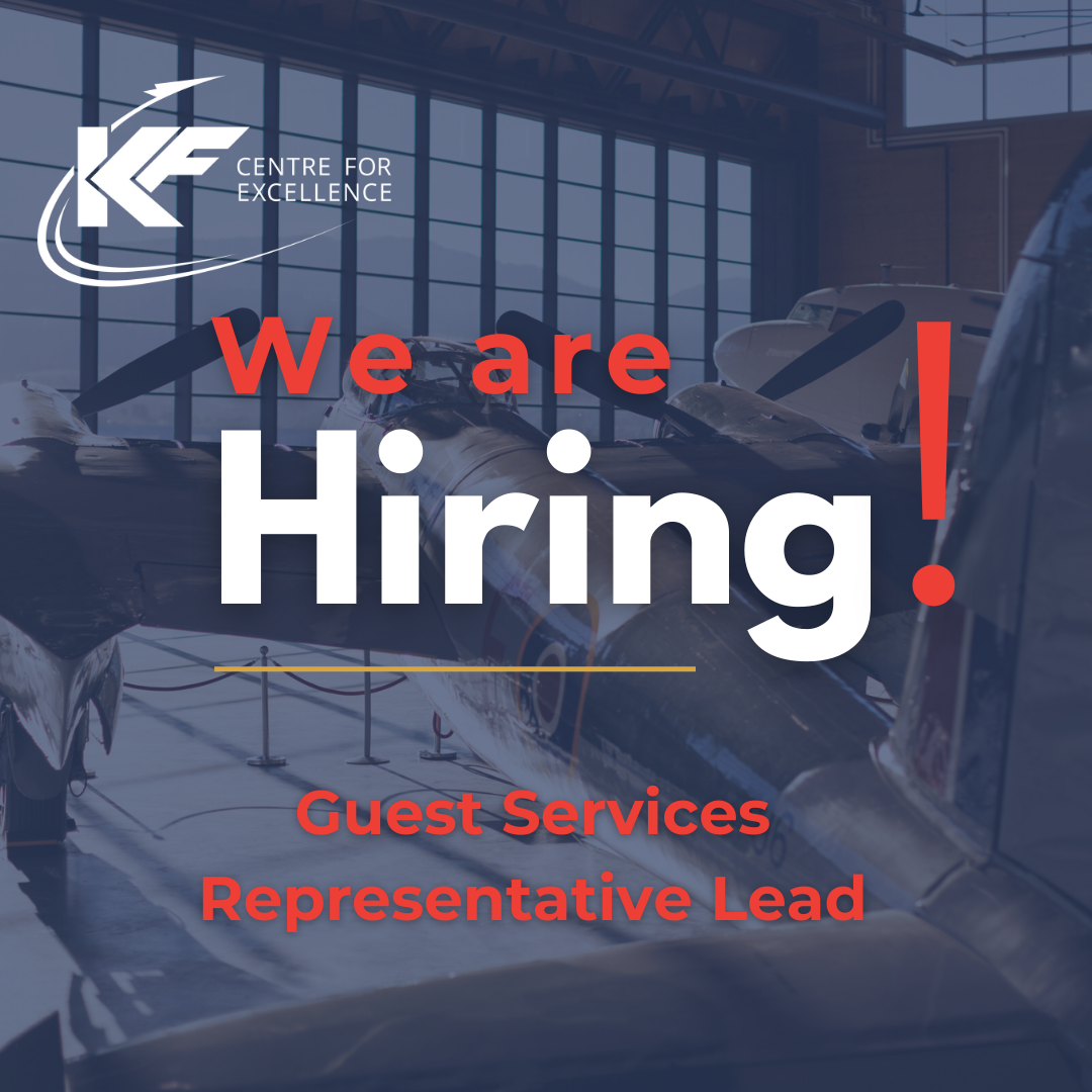 We're Hiring: Guest Services Representative Lead - KF Centre For Excellence